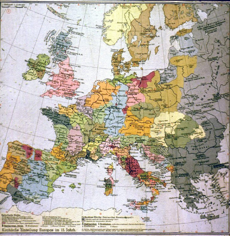 Mapa Európy za posledných 1000 rokov | Nové Zámky Fotoalbum